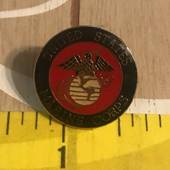 Accessories | Vintage United States Marine Corps Usmc Lapel Hat Pin New ...
